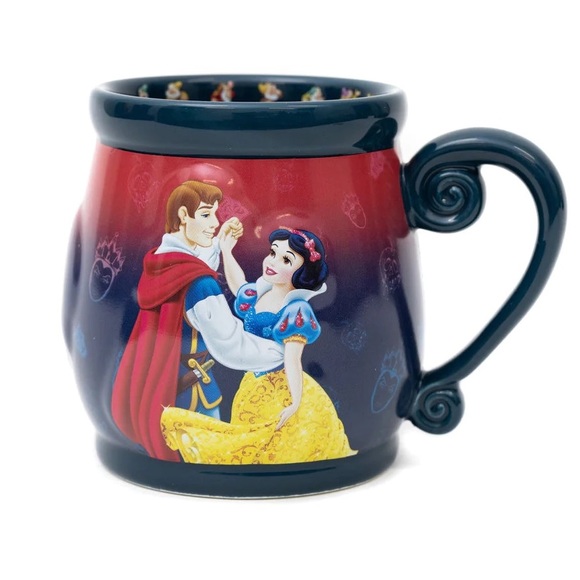 Disney | Kitchen | Snow White And The Seven Dwarfs Ceramic Relief Mug ...